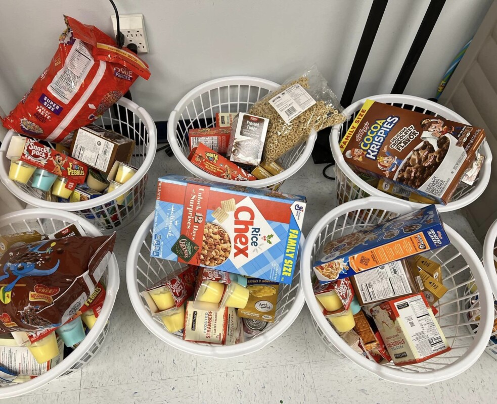 Church provides spring break food baskets for 60 families in ...